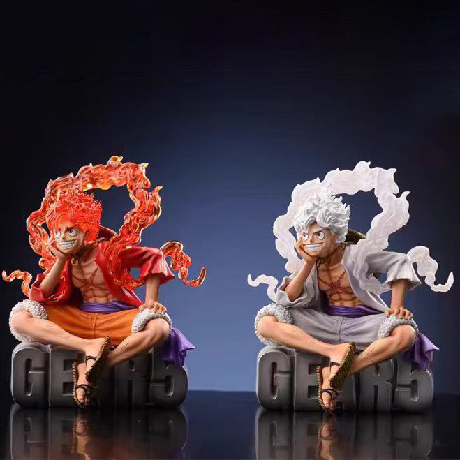 One Piece G5 Luffy Sitting Posture Nika Luffy Fruit Awakening Sun God ...