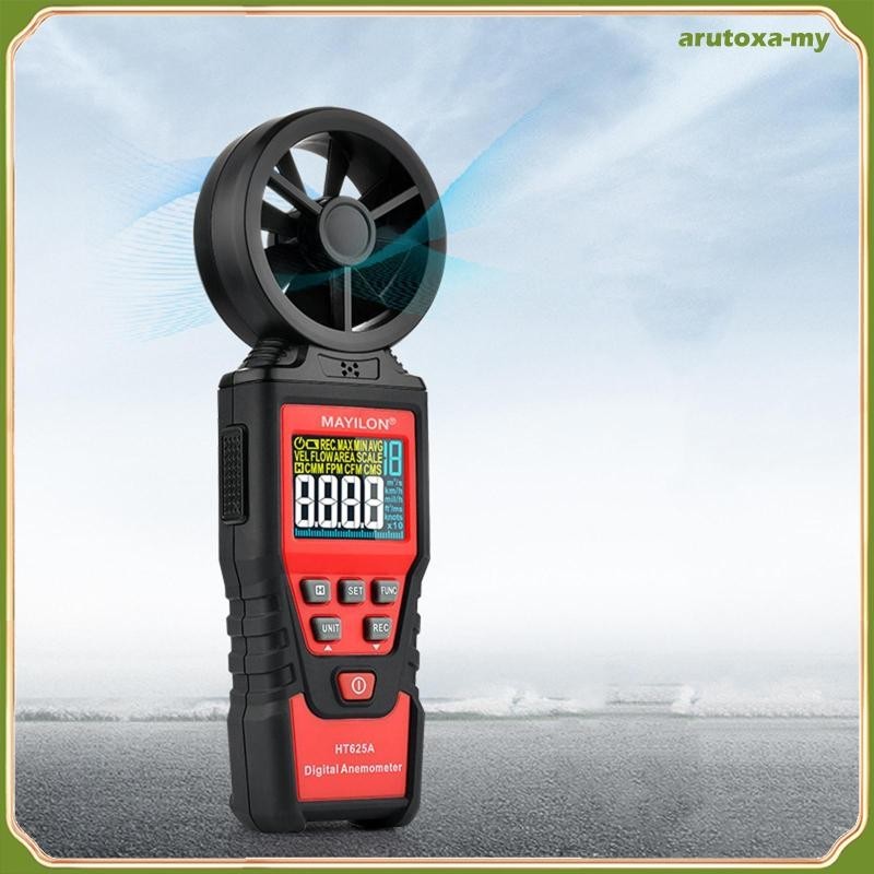 [ArutoxaMY] Digital Anemometer Handheld Wind Speed Meter Gauge ...