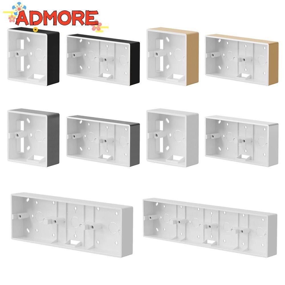 ADMORE Switch Socket Box PVC On-Wall Mount Home Improvement Wall ...