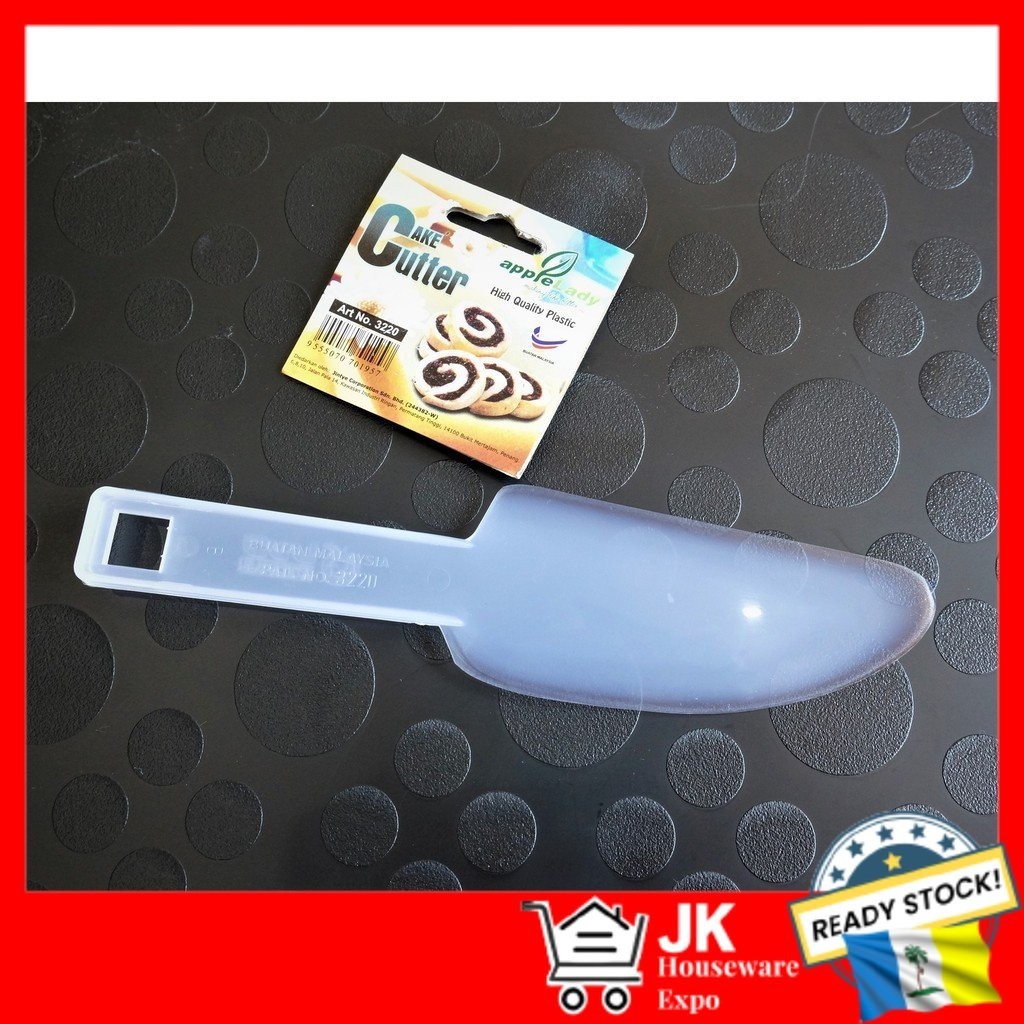Plastic Cake Knife Jelly Cutter Pisau Agar-Agar Dough Scraper Cutter ...