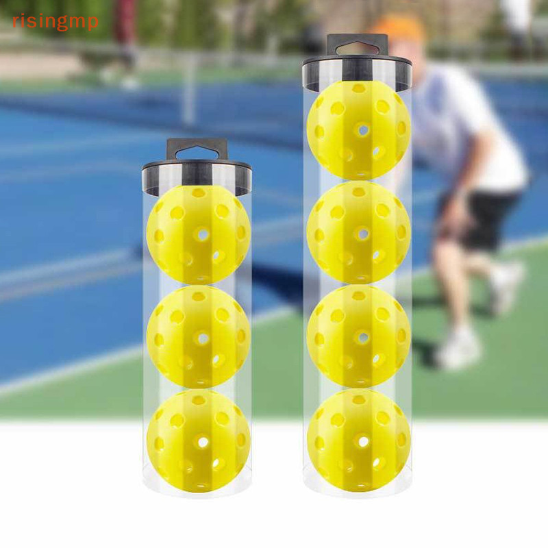 [risingmp] Tennis Ball Can Holder Storage Tin Pickleball Bucket ...