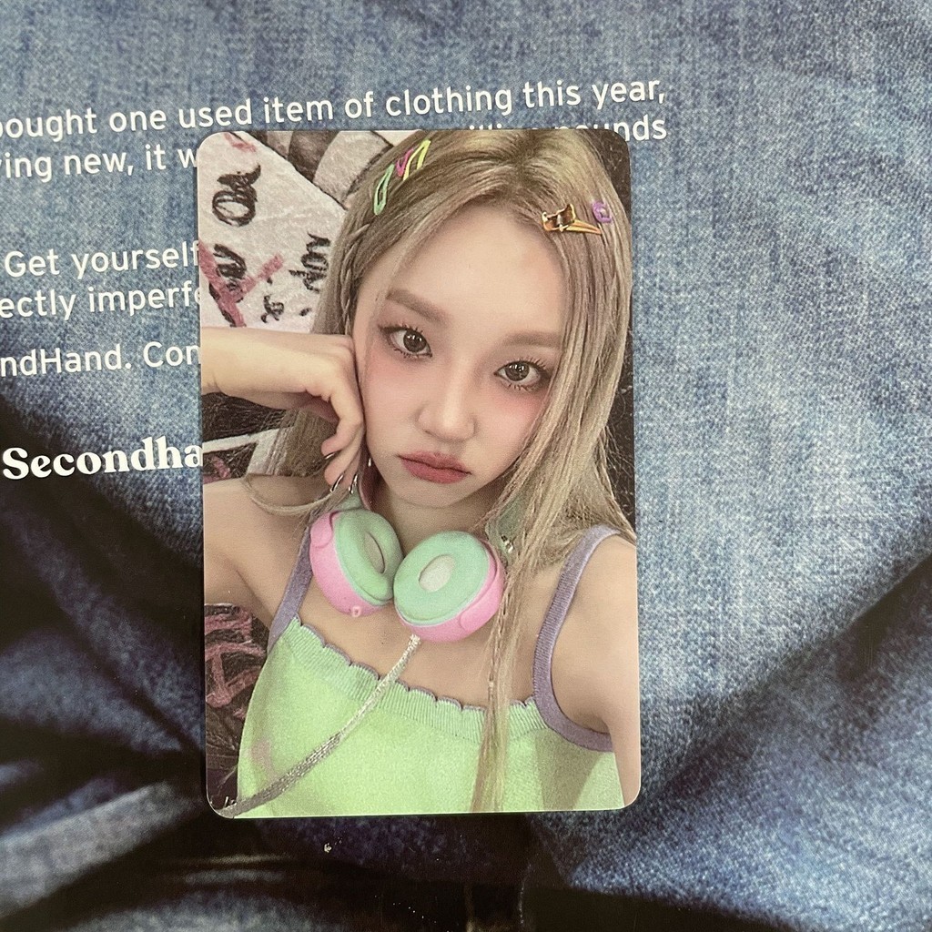 Genuine Dopamine Qi kms3.0 Qi Mint Qi Song Yuqi Photocard Default Slightly Flawed | Shopee Malaysia