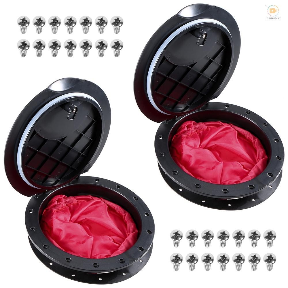 [FT] 2 Packs 9 Inch Deck Plate Hatch Cover Kit with Storage Bag for ...