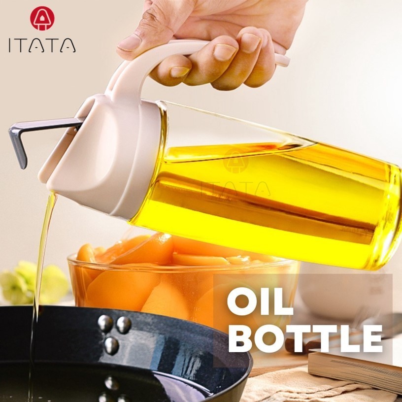 [Random Colour] Cooking Oil Jar Bottle Seasoning Olive Dispenser Bekas ...
