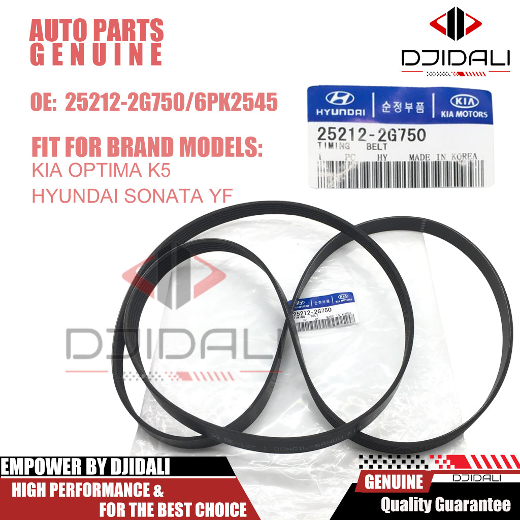FAN BELT/V RIBBED BELT KIA OPTIMA K5/HYUNDAI SONATA YF (THETA II) 25212 ...