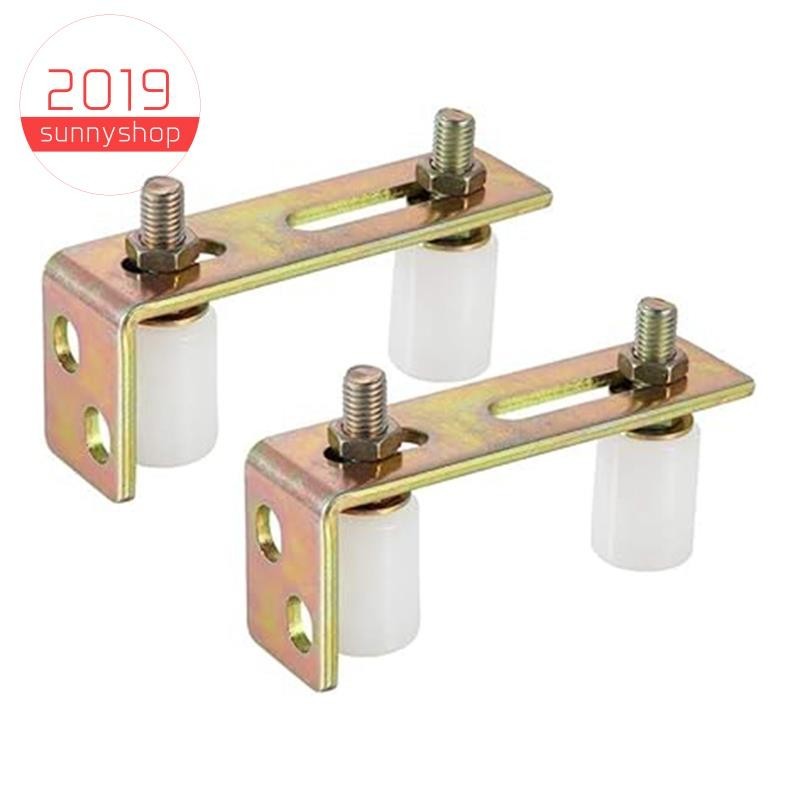 2PCS Patio Door Track Guide Rollers Sliding Door Guide Rollers with L ...