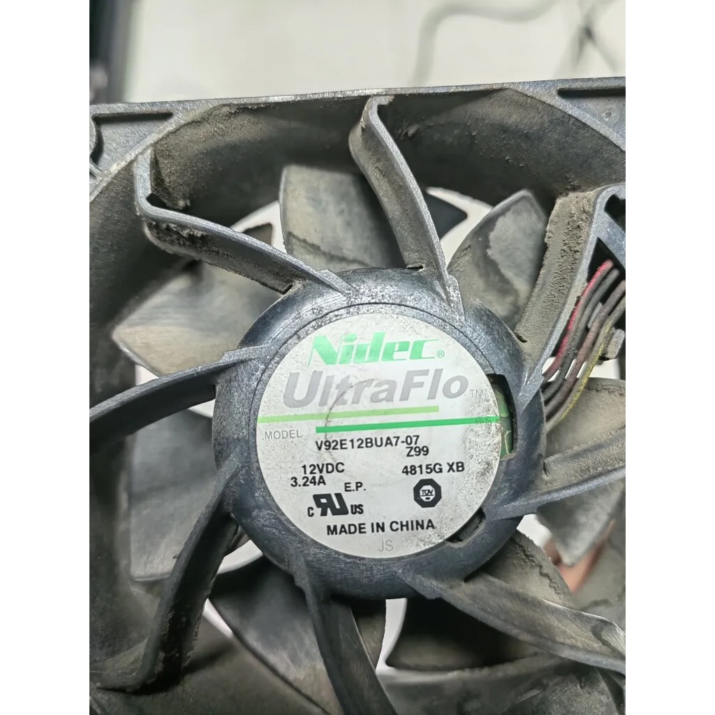 Nidec Brand New NIDEC V92E12BUA7-07 4815G X8 3.24A 12VDC Inverter Fan ...