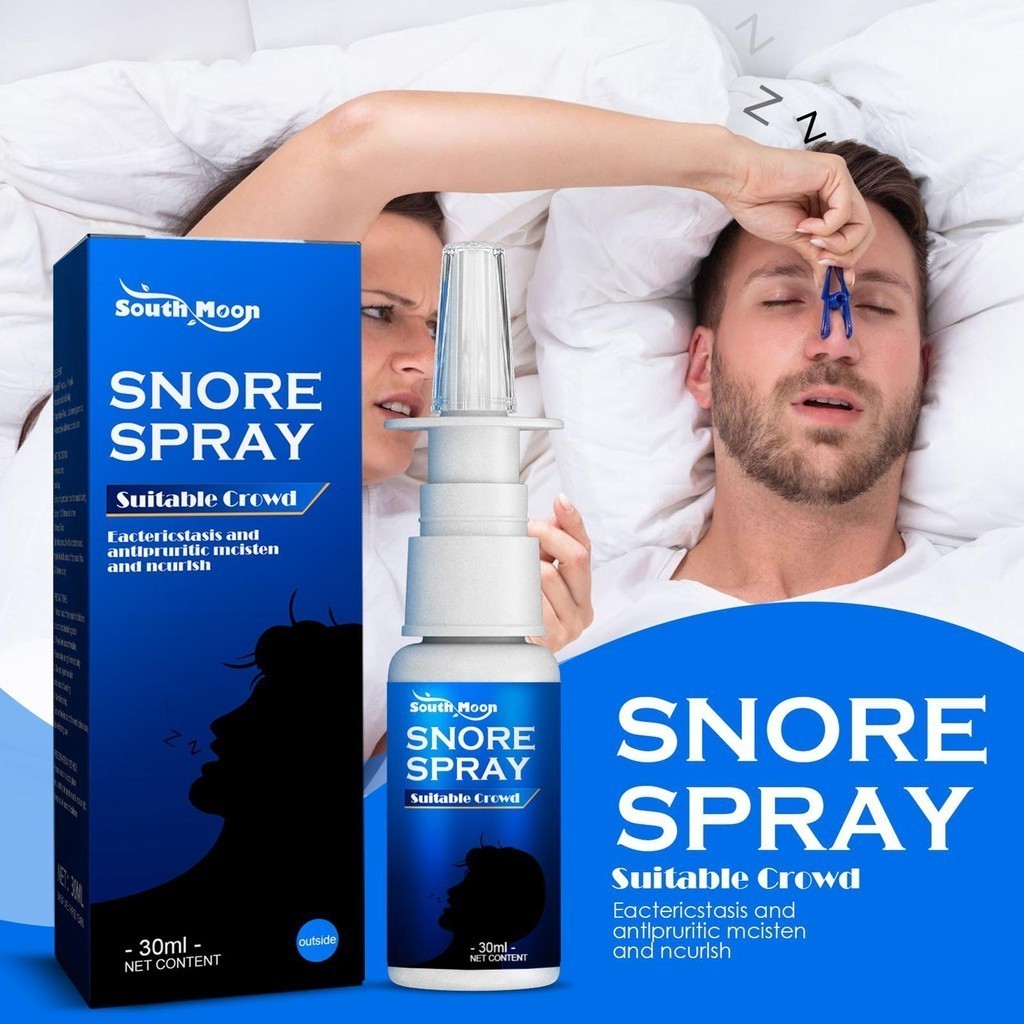 30ml Snoring Nasal Spray Effective Snoring Stopper Drops Snore Relief ...
