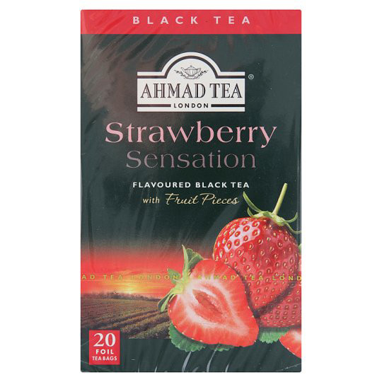 AHMAD TEA Mango Magic Strawberry Sensation Lemon And Lime Twist Peach ...
