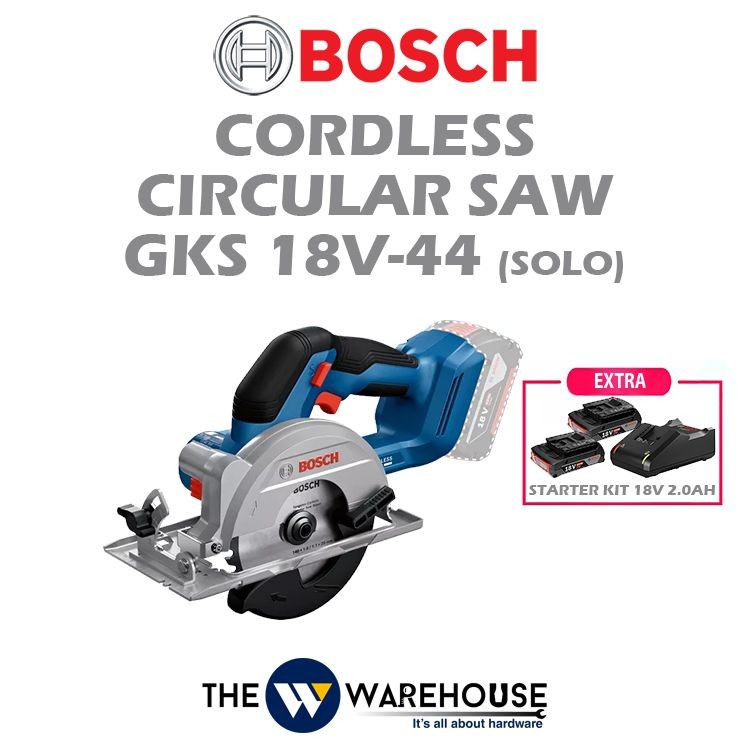 Bosch Cordless Circular Saw GKS 18V-44 (Solo) | Shopee Malaysia