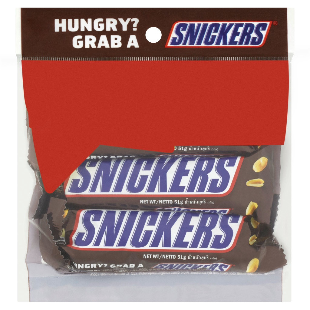 Snickers 3 x 51g (153g) | Shopee Malaysia