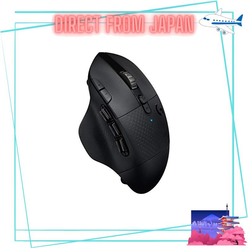 Logitech G Gaming Mouse Wireless G604 MMO 15 buttons HERO 25 Sensor ...