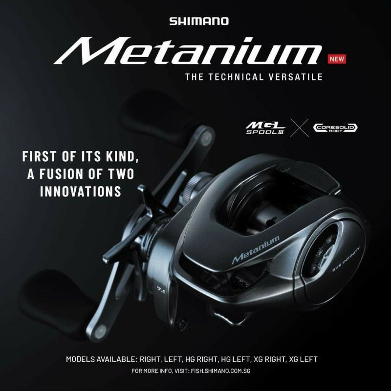 Shimano Metanium Casting Reel 🔥Ready Stock🔥 100% Original🔥 | Shopee ...
