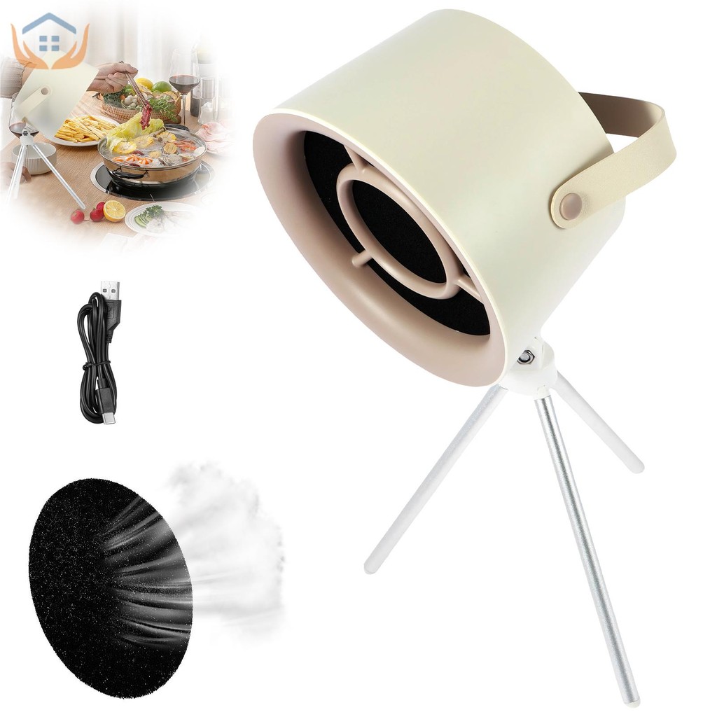 Portable Range Hood 9W Desktop Range Hood 3 Speed Adjustable Kitchen ...