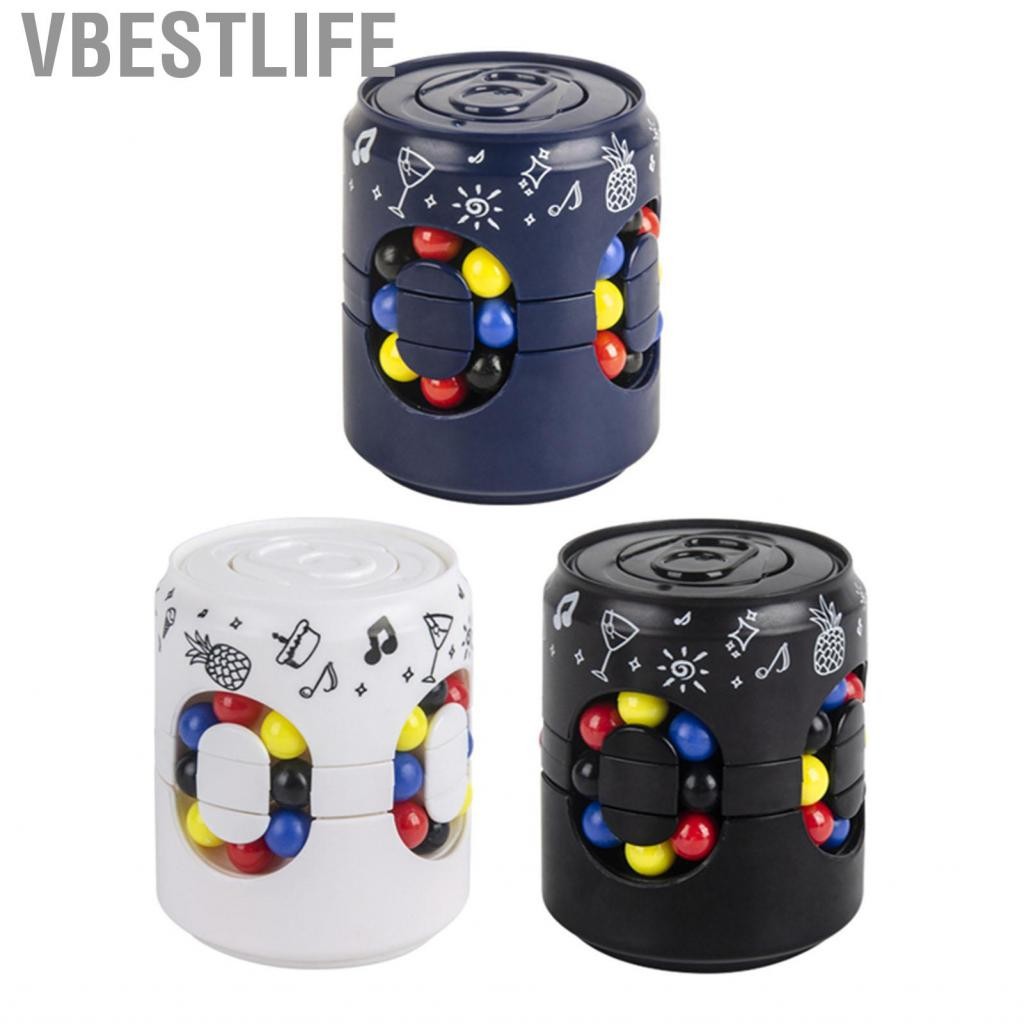 VBESTLIFE Fidget Puzzles Cans Rotating Bean Smooth Lightweight for ...
