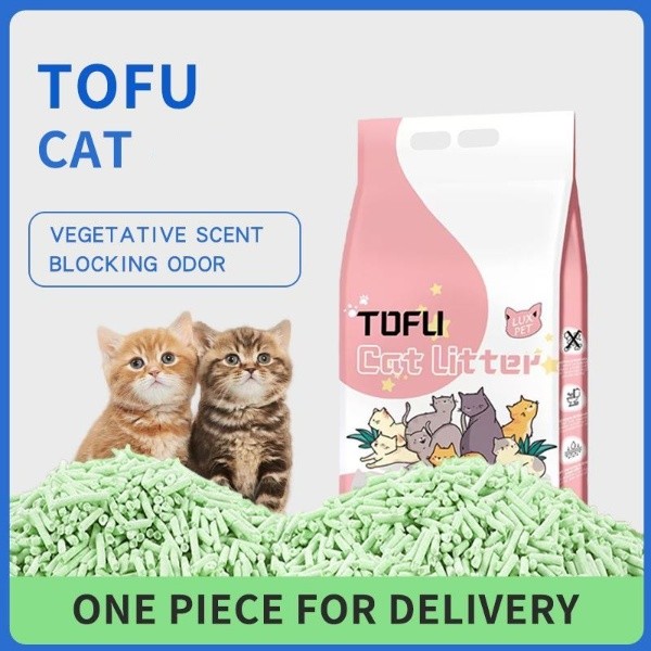 Premium Lux pet Clumping Cat Litter Tofu Cat Litter Sand Pasir Kucing ...