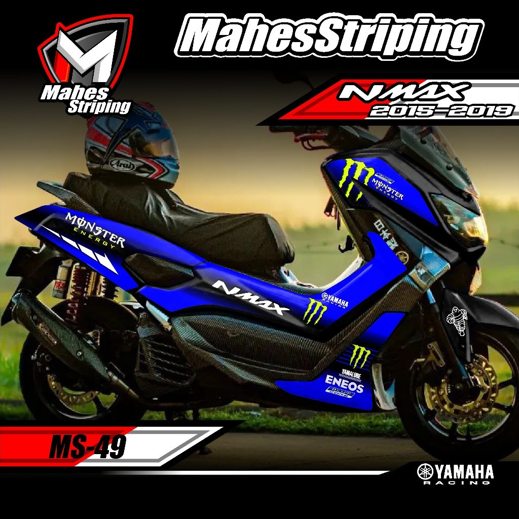 Old NMAX STRIPING - YAMAHA NMAX LIS VARIATION STRIPING STICKER | Shopee ...