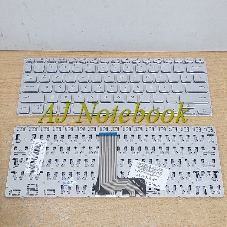 Keyboard Asus A409 A409M A409MA A409U A409UA A409J Series SILVER -AJNB ...