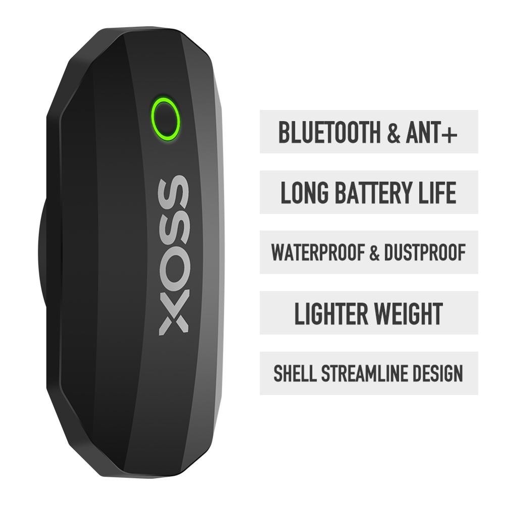 XOSS Bicycle Heart Rate Sensor Bluetooth Ant + Waterproof Compatible ...