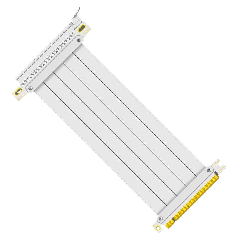 PCIe 4.0 x16 Riser Cable, EMI Shielded High-Speed Flexible Extender PCI ...