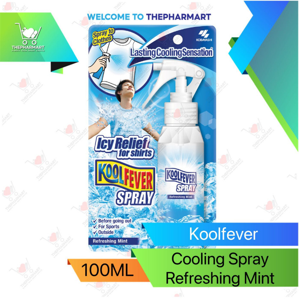 Kool Fever KoolFever Spray (100ml) FoolFever Cooling Spray KoolFever ...