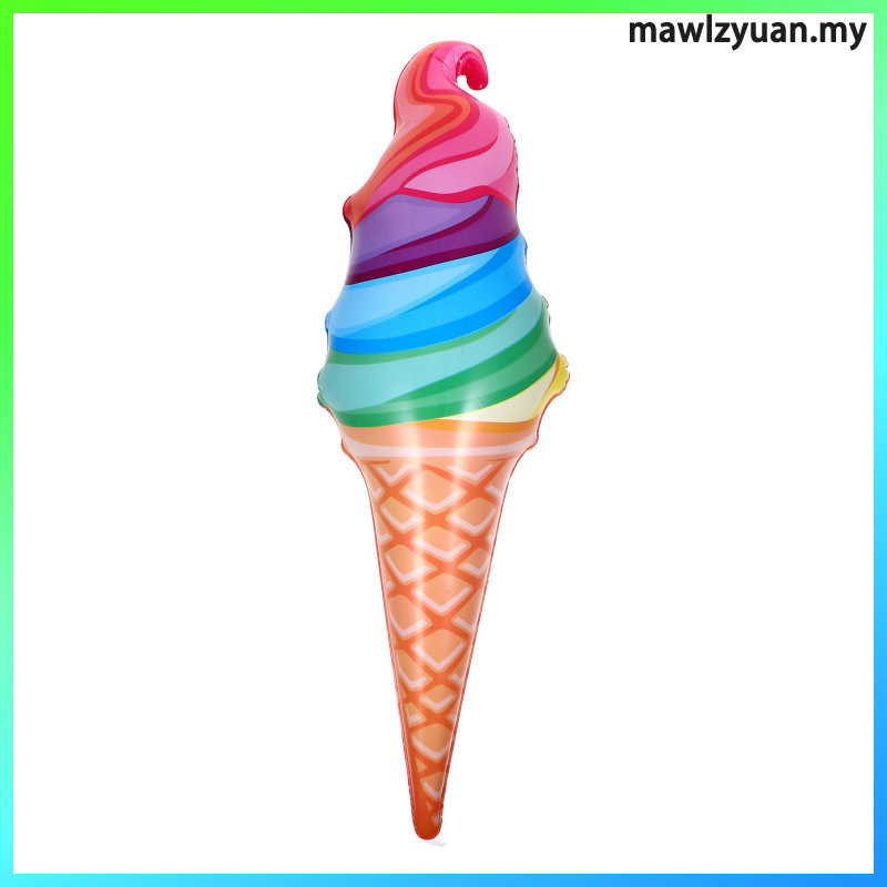 Ice Cream Party Balloons Popcorn Toys Inflatable Cone Pool Inflatables ...