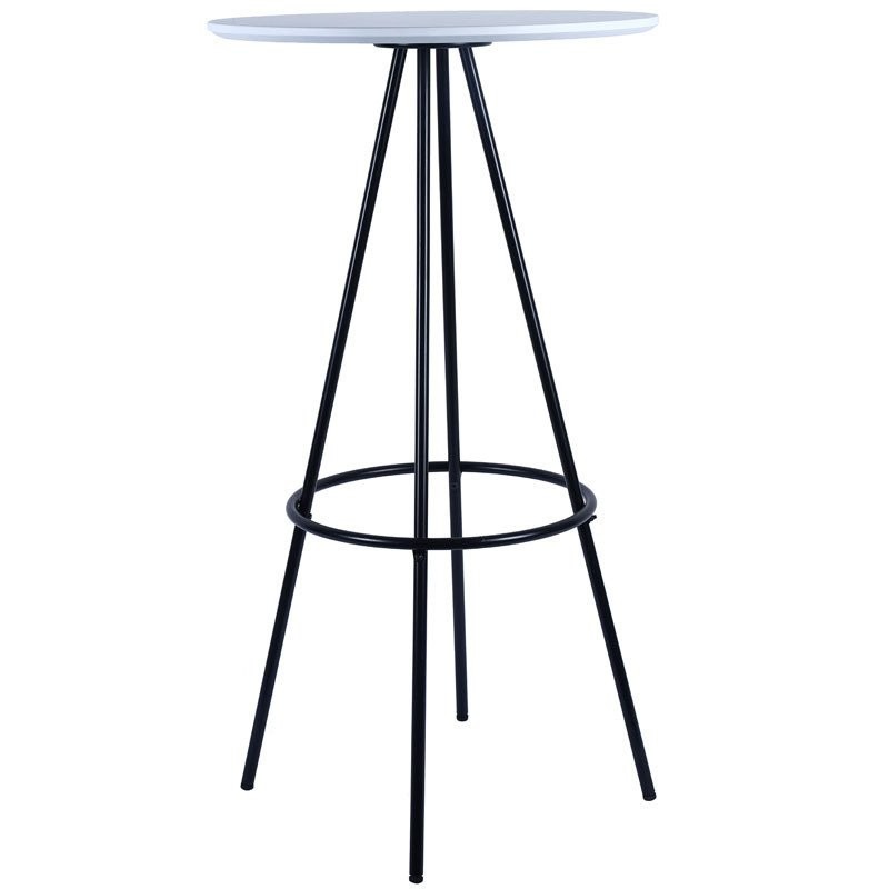 Meja kaunter bar hitam meja kopi besi tempa logam meja kayu solid meja ...