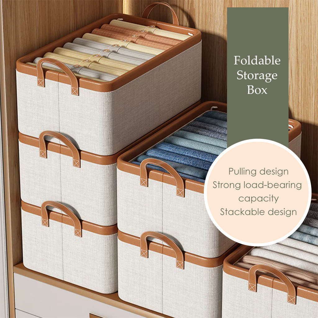 Mojomore Foldable Clothes Trousers Folderable Storage Box Wardrobe ...