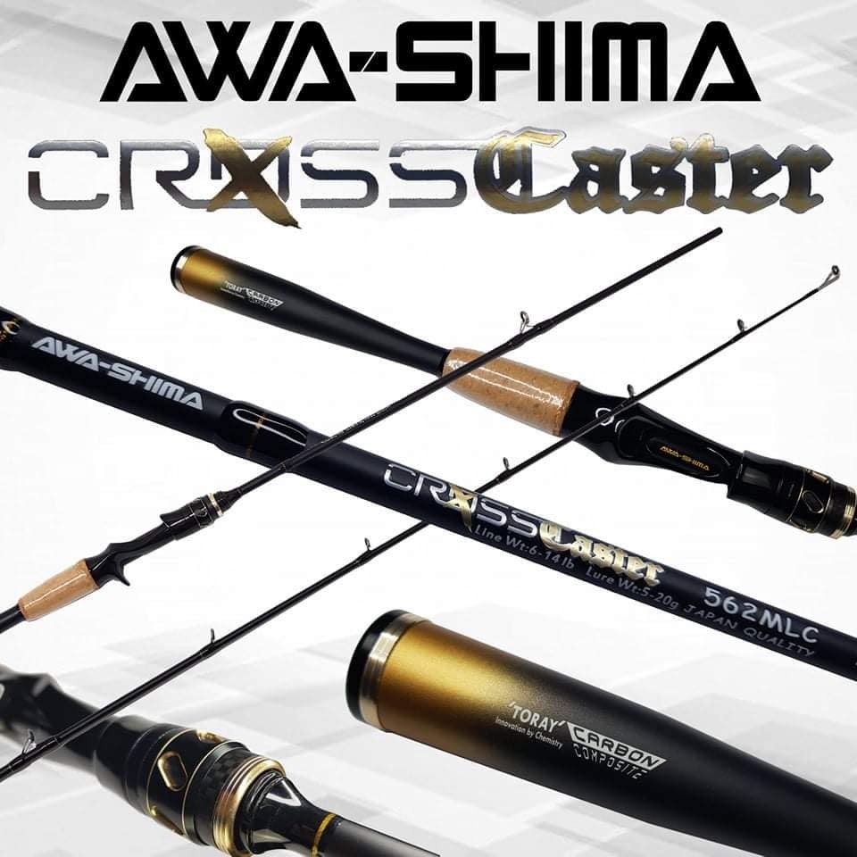 2021 AWA-SHIMA CROSS CASTER SPINNING & CASTING ROD 🔥Ready Stock🔥 100% ...