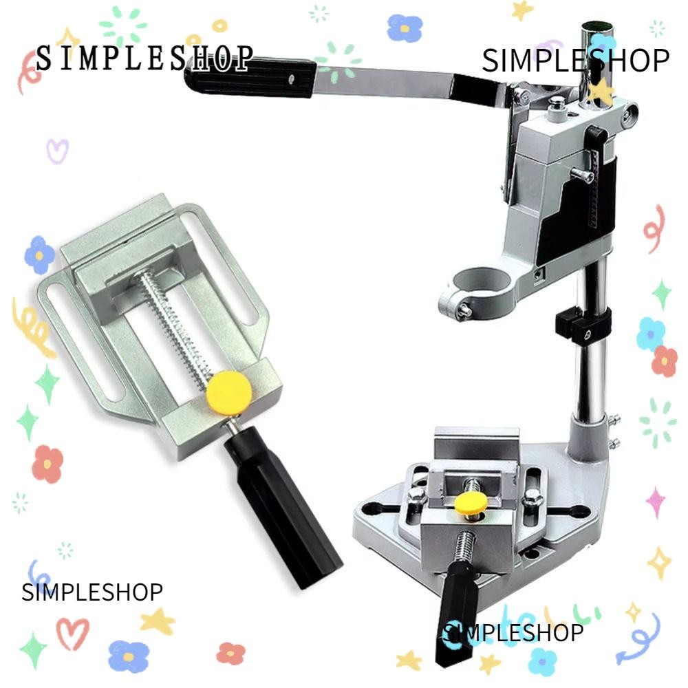 SIMPLESHOP Grinder Vise Bracket, Table Top Plain Vice Electric Bench Drill Stand, 2024 Aluminum ...