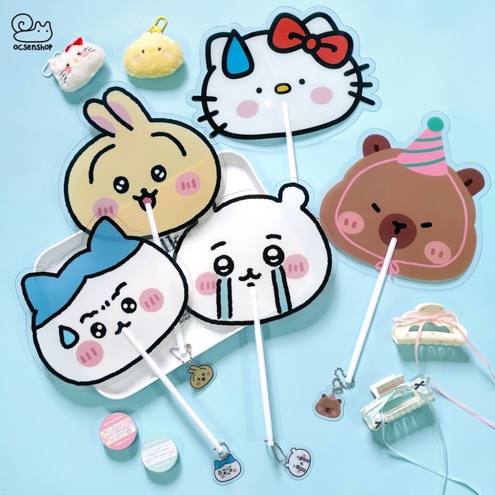Chiikawa handheld fan (Random delivery) | Shopee Malaysia