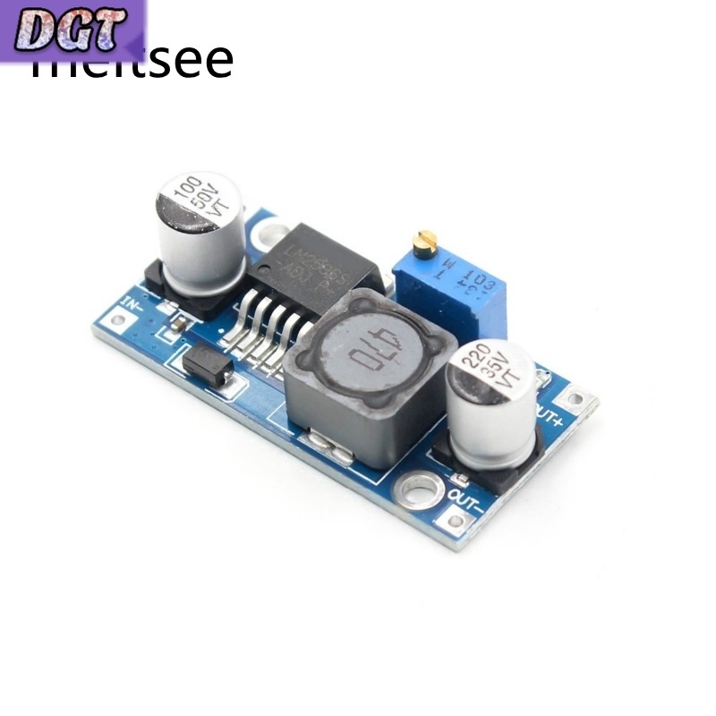 DGT 1Pcs lm2596 LM2596S DC-DC 3-40V adjustable step-down power Supply module Voltage regulator ...