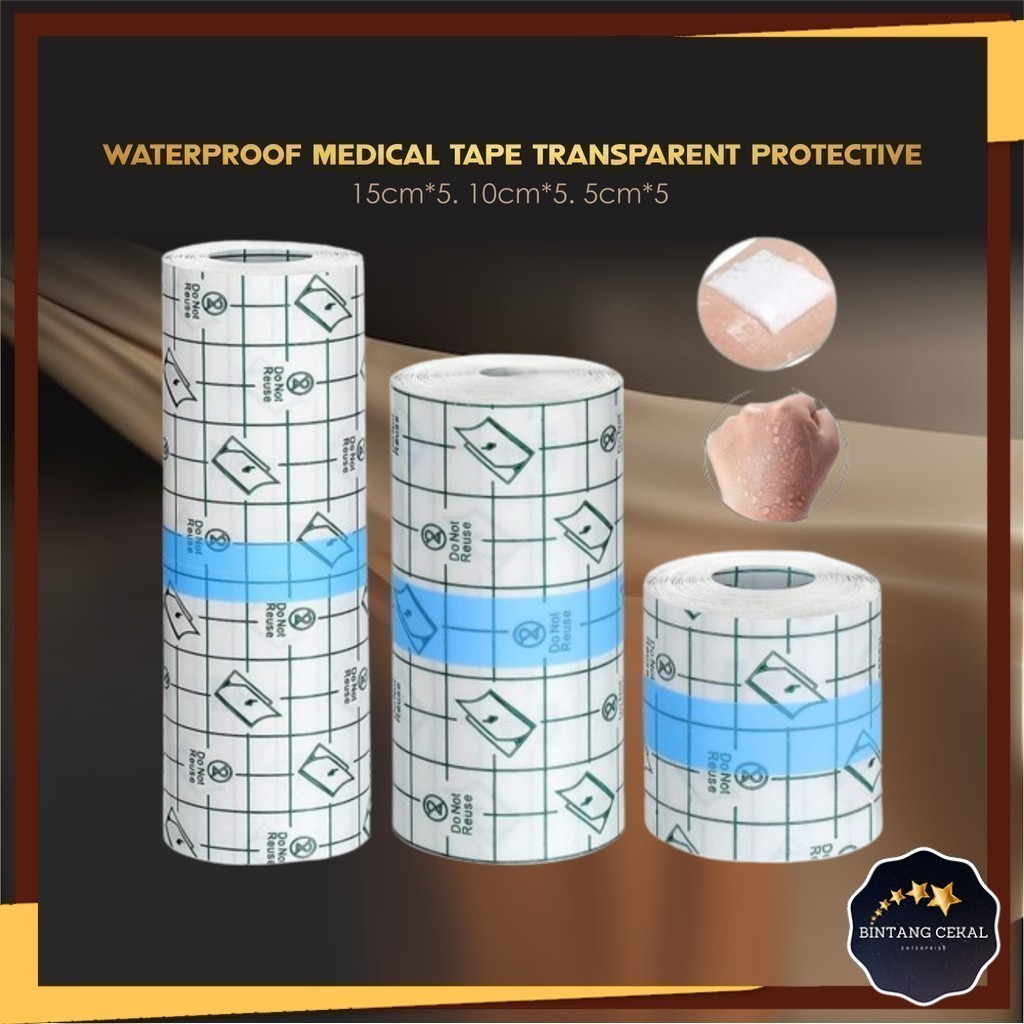 BC 5 Meter Waterproof Roll Dressing Roll Island Tape Non Woven Wound ...