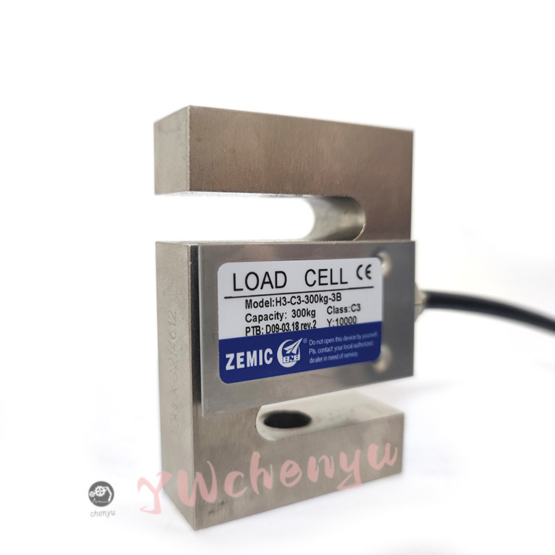 ZEMIC H3-C3 , Load Cell , S Type Tension and Pressure Weight Sensor 200KG 300KG 1T | Shopee Malaysia