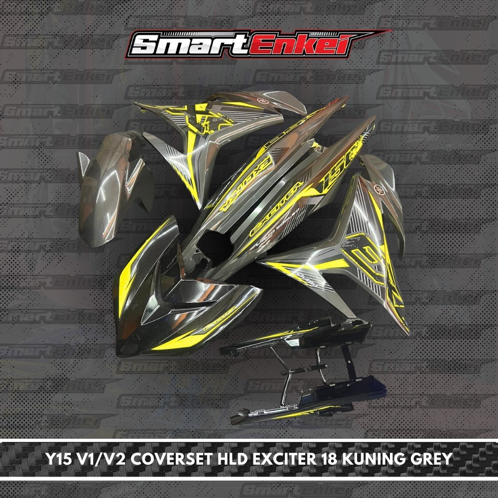 HLD-Y15 V1/V2 COVERSET EXCITER 18 KUNING GREY HLD | Shopee Malaysia