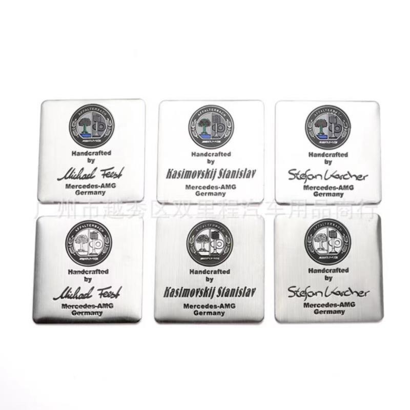 Benz Car Label Label Modified Apple Tree AMG Signature Label Designer ...
