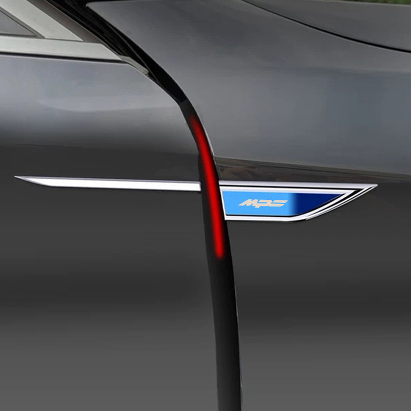 3D Metal Car LOGO Flag Emblem Badge Decals Sticker Car Door for Mazda ...