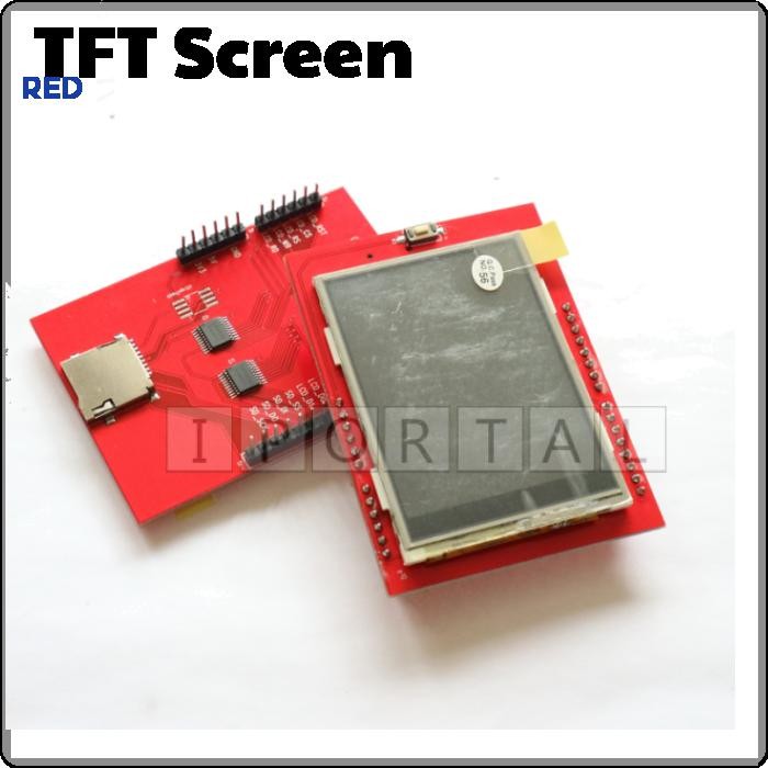 Arduino 2.4 inch TFT LCD SPFD 5408 Touch Screen Shield Display | Shopee ...