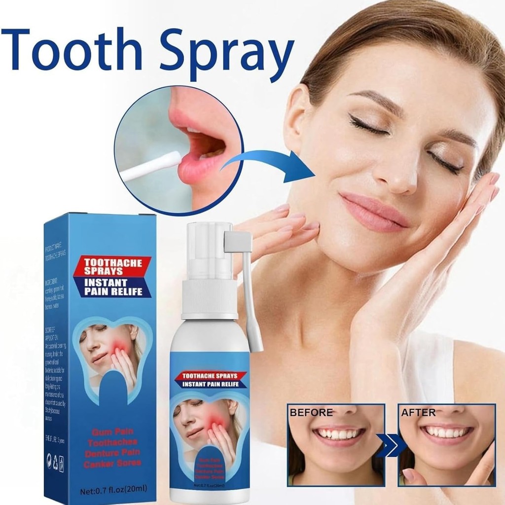 Tooth Relief Spray, Herbal Oral Care Spray: Gentle Oral Care ...
