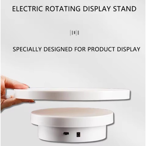 Motorized Rotating Display Stand Automatic Revolving Platform 360 ...