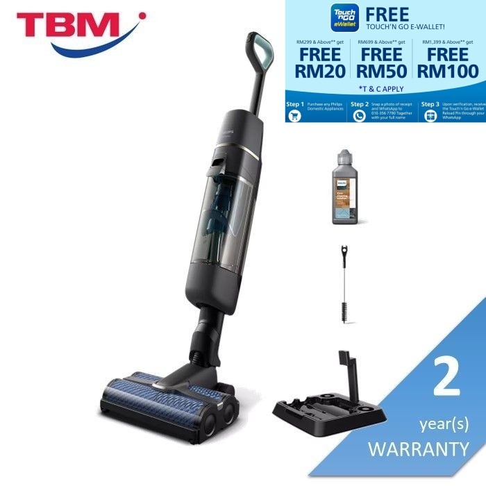 Philips XW7110/02 AquaTrio Cordless Wet & Dry Vacuum 7000 Series ...