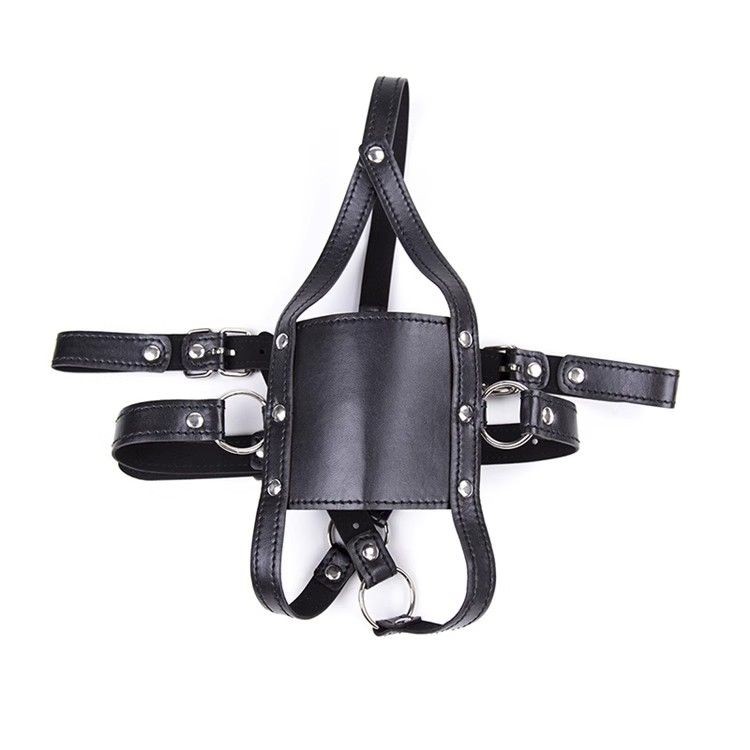 M Anti-spit Plug Horse Container Restraint Mask Silicone Mouth Ball ...