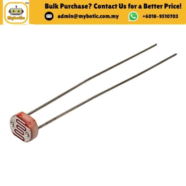 5528 LDR Sensor 5mm Light Dependant Resistor | Shopee Malaysia