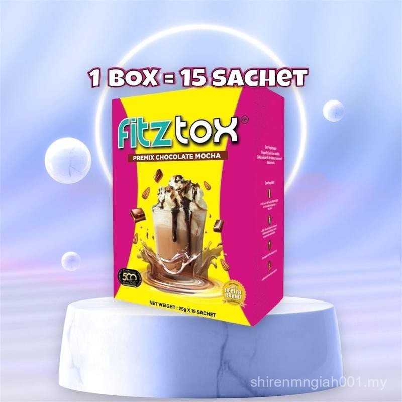 FITZTOX MINUMAN BERPERISA CHOCOLATE MOCHA (15 SACHET) | Shopee Malaysia