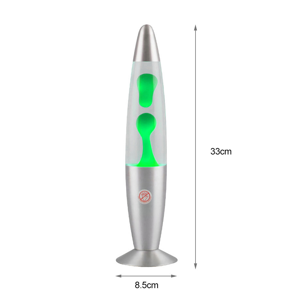 THEBEST 25W Jellyfish LED Volcano Lava Night Light Aluminum Alloy ...