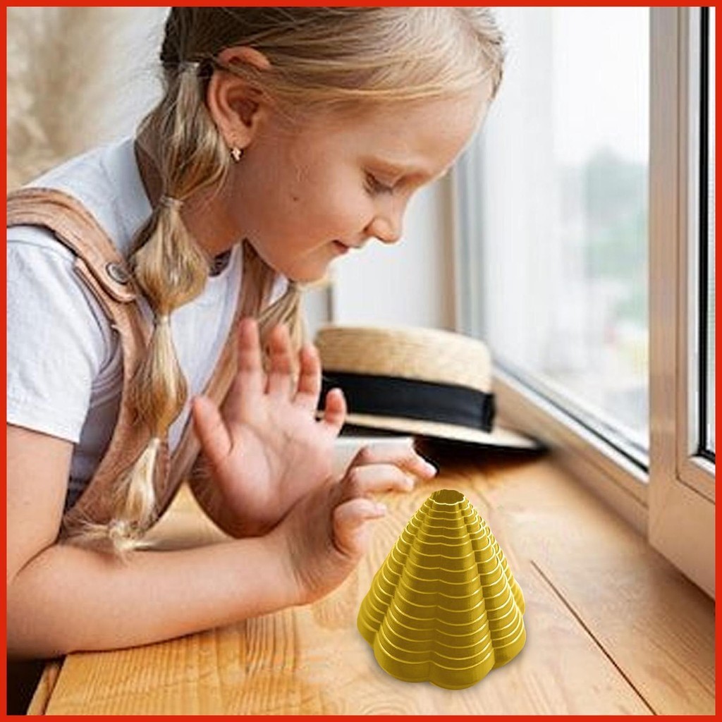 3D Printed Fidget Toys Flower & Spiral Twist Fidget Toy 3D Printing ...