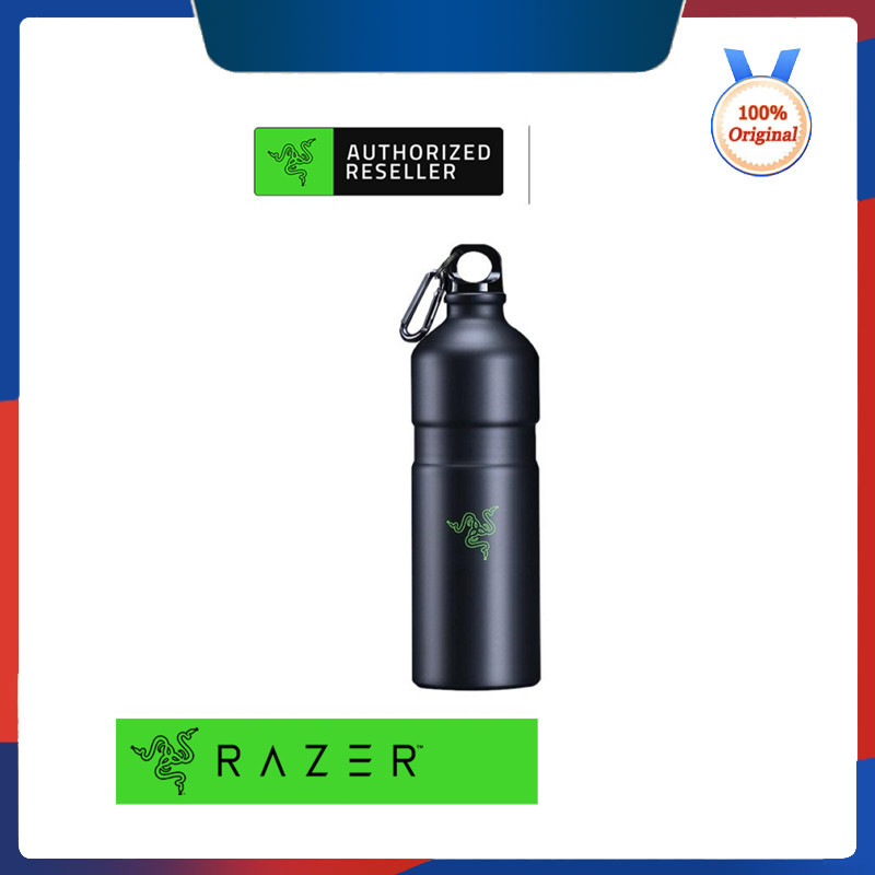 Razer Hydrator Eco-Friendly Aluminum Water Bottle 750ML Classic Black ...
