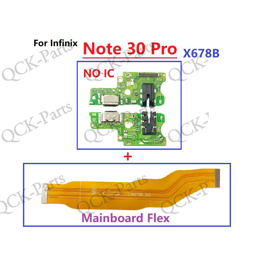For Infinix Note 30 Pro X678B Charger Charging Board Dock Port ...