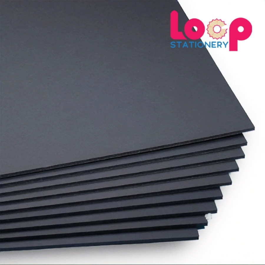 Double Sided Mounting Board Black Or White Size A2+ 20"x30" | Shopee ...