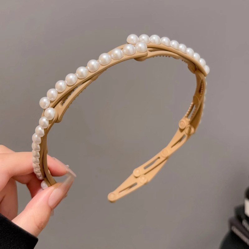 [Magpie]High-end Portable Pearl Headband for Women 2024 New Bangs ...